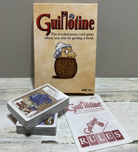 GUILLOTINE, Revolutionary Card Game Where You Win by Getting a Head ...