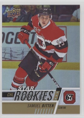 2017-18 Upper Deck CHL Star Rookies Rainbow Samuel Bitten #399 | eBay