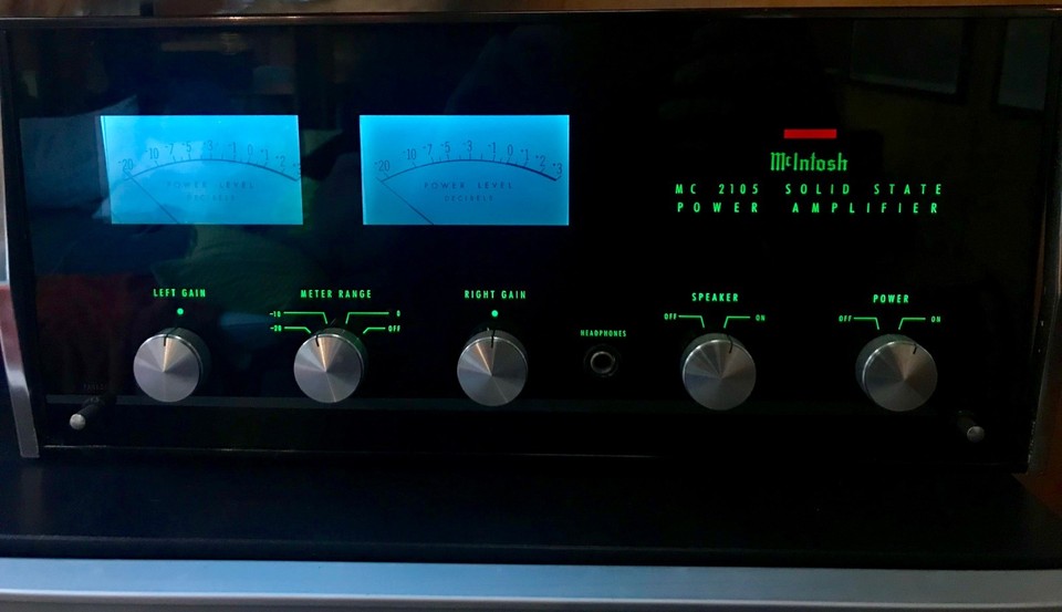 McIntosh MC2105 LED upgrade bulbs lamps lights gel filters INSTRUCTIONS ...