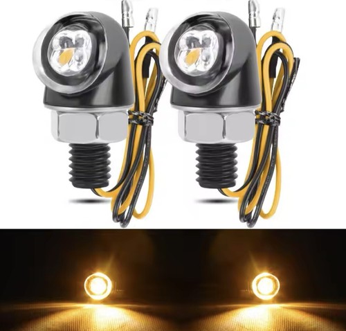 LED Mini motorcycle indicators (X2 in Pack (aluminium body) | eBay UK
