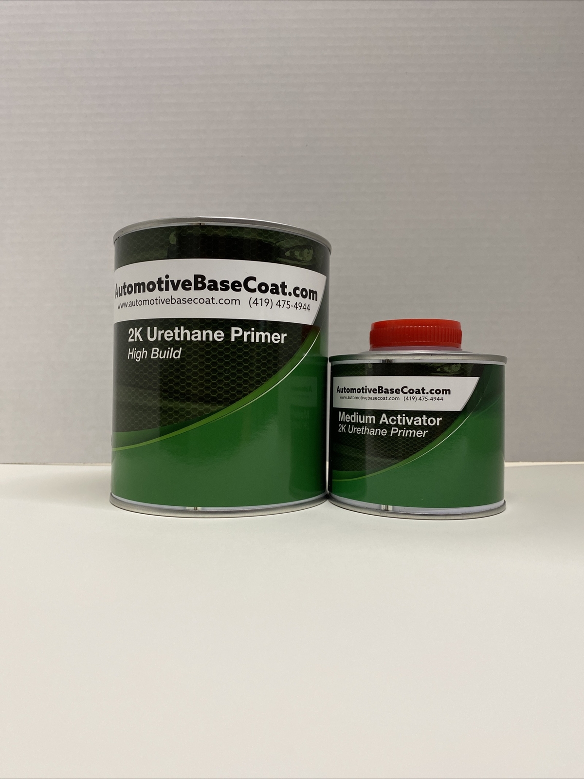 Automotive High Build 2K Urethane Primer Gray Quart Kit | eBay