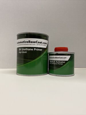 Automotive High Build 2K Urethane Primer Gray Quart Kit | eBay