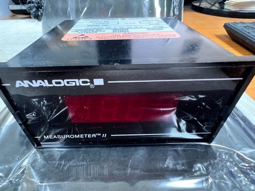 👀 NEW ANALOGIC 117 VAC MEASUROMETER II PANEL METER AN25MOO-EP-1-XX-01-X-X | eBay