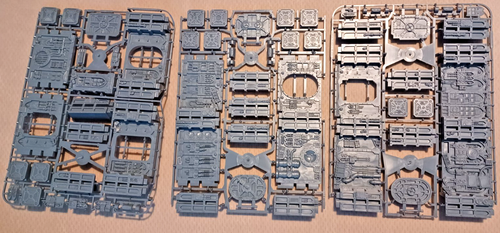 Gallowdark Bulkhead Sprue x 3-Kill Team-Wall-Terrain-Space Hulk ...