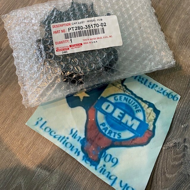 2017-2018 Toyota Tacoma TRD PRO FACTORY TRD CENTER HUB CAP PT280-35170 ...