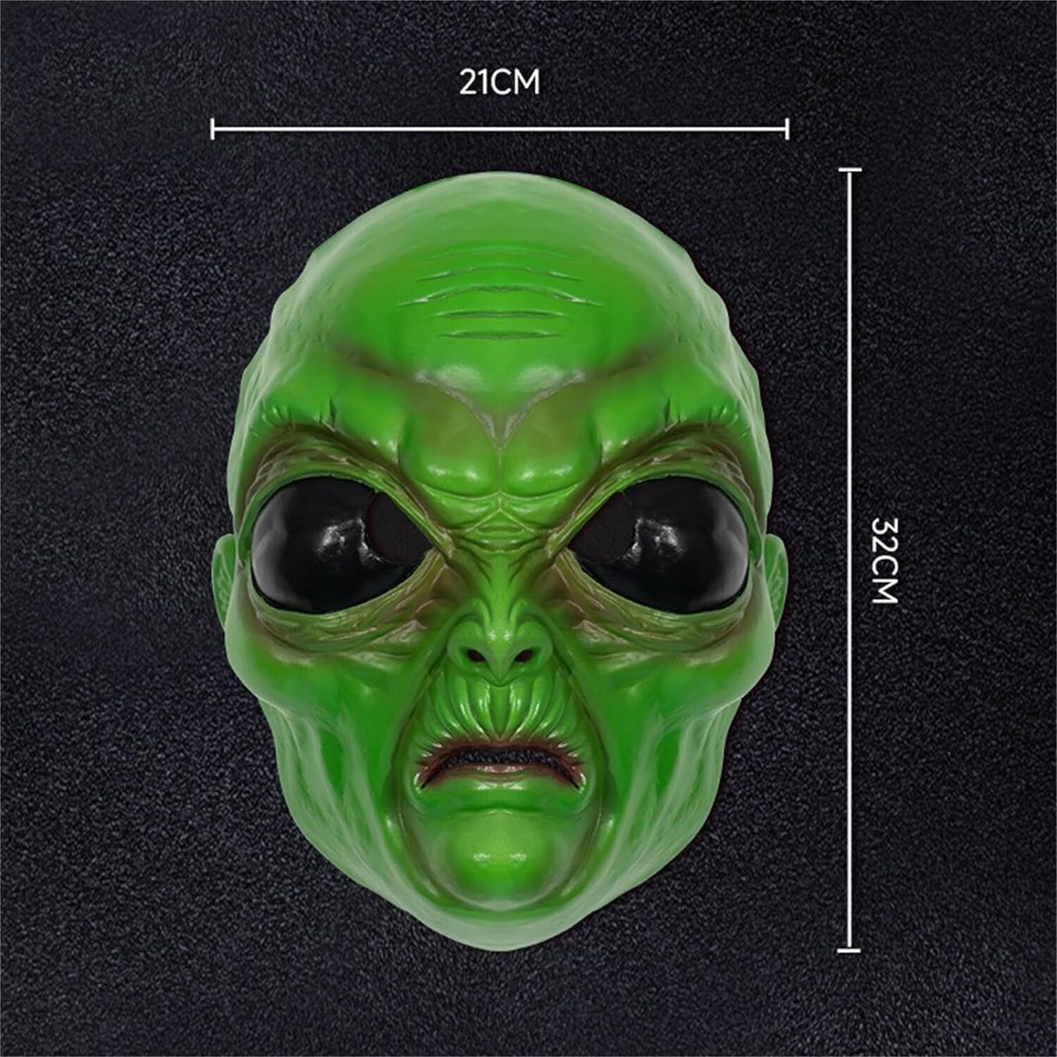 Alien Face Masks Costume Alien Mask Horror Alien Head Mask,Latex UFO ...