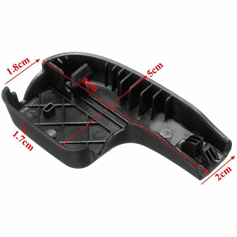 2X Windshield Wiper Arm Covers Caps for 3 E90 E91 E92 61617138990 C6E1 ...