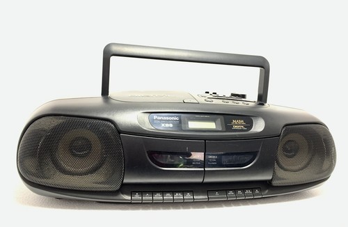 Panasonic RX-DT401 Boombox Stereo Radio CD Dual Cassette Vintage Work ...