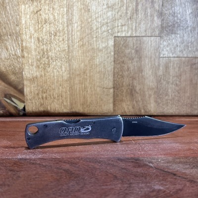 SOG Micron II QAD Pocket Keychain Knife Lockback Plain Edge Blade | eBay