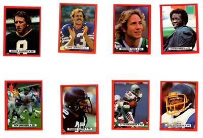 Archie Manning, 1981 Topps Football Stickers Red Border Test #17 ...