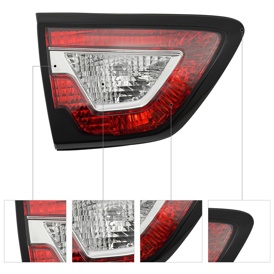 Tail Light For 2013 14 15 16 17 Chevrolet Traverse Left Inner Halogen ...