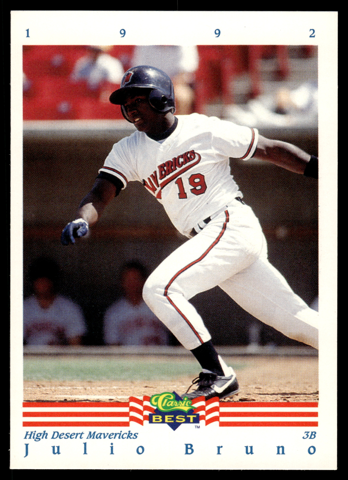 1992 Classic Best #23 Julio Bruno Rookie High Desert Mavericks | eBay