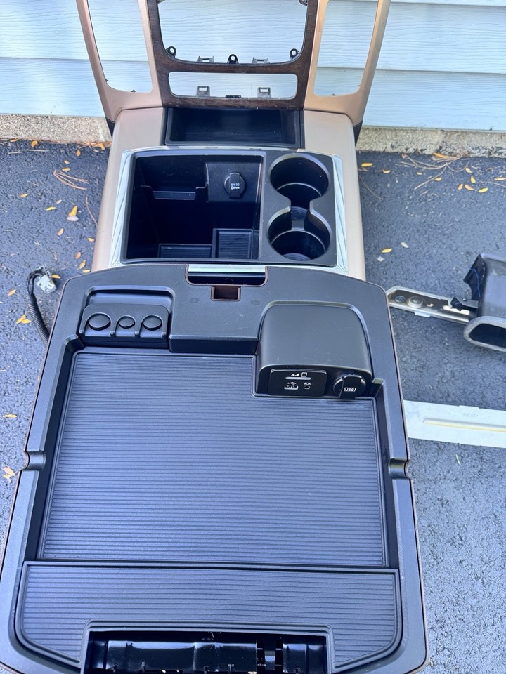 13-18 RAM 1500-3500 LONGHORN FLOOR CENTER CONSOLE TAN COMPLETE SWAP | eBay