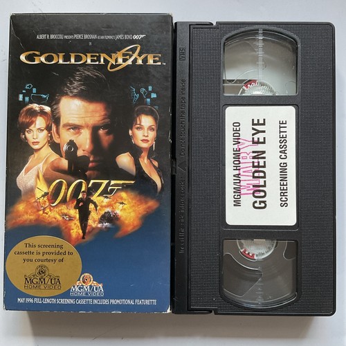 Goldeneye Screening Cassette James Bond MGM 007 Includes Promotional Featurette | eBay