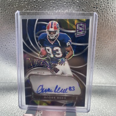 2024 Panini Spectra Illustrious Legends Andre Reed /75 On Card Auto ...