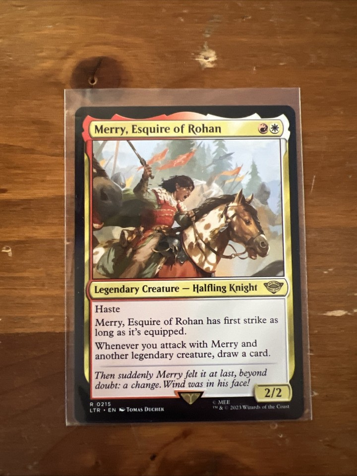 MTG | Merry Esquire Of Rohan | Lord of the Rings | NM | EN | eBay