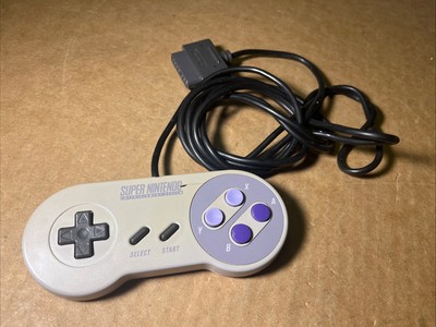 SNES Super Nintendo Original Controller Authentic OFFICIAL SNS-005 ...