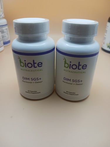 Biote Nutraceuticals - DIM SGS + - Hormone + Detox (60 Caps) New Sealed ...