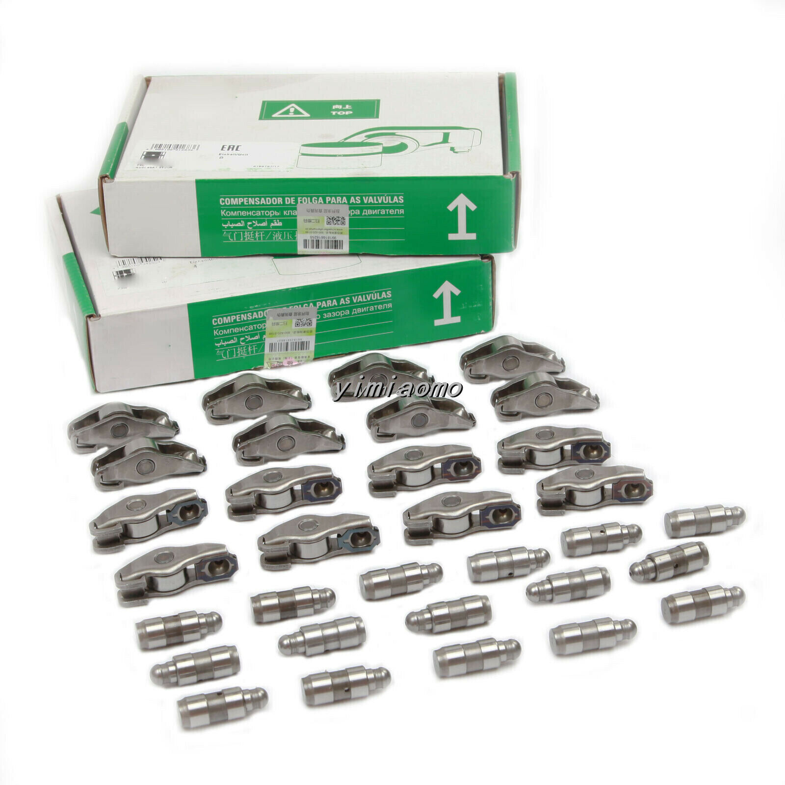 32PCS Valve Hydraulic Lifters & Rocker Arms Set Fit For AUDI A4 A6 TT 2 ...