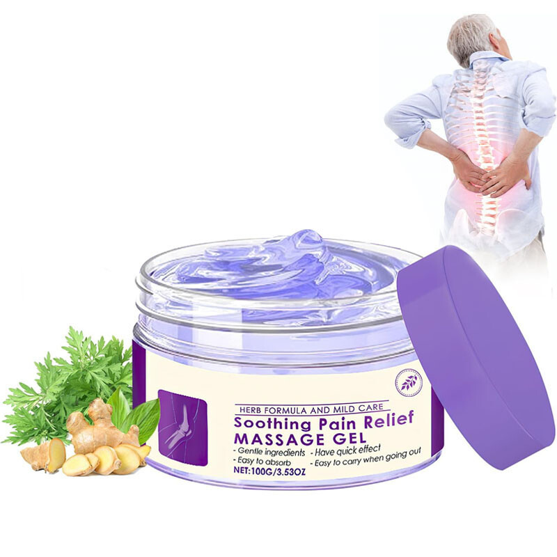 Kresin Joint Pain Gel Purple Gel, Kresin Soothing Pain Massage Gel ...