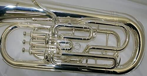 Pro Silver Plated Compensating Euphonium 4 valve Out plays more ...