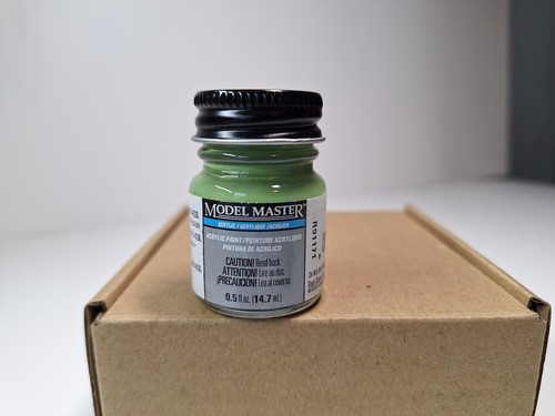 Testors Model Master Acrylic 4852 Green Zinc Chromate - 1/2 oz Paint ...