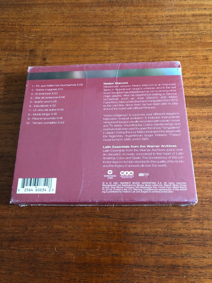 Latin Essentials, Vol. 20 by Néstor Marconi (CD, Nov-2003, WEA Latina ...