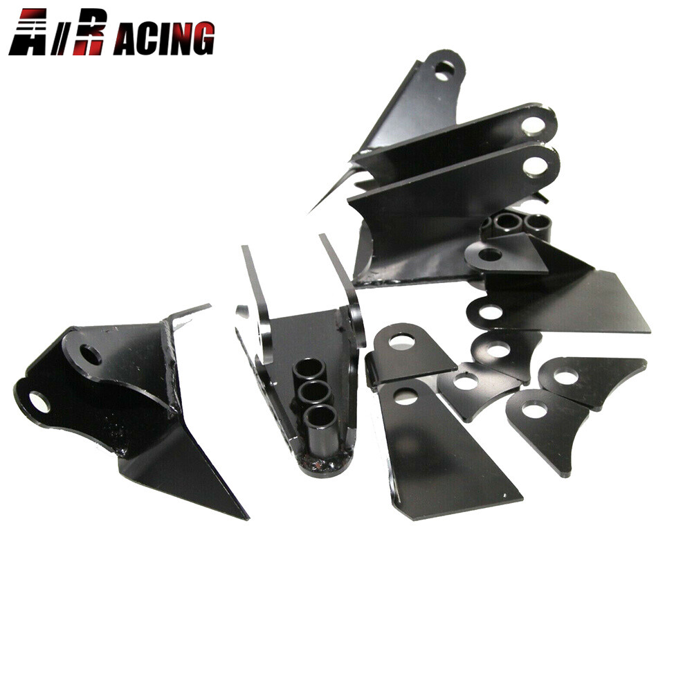 Triangulated 4 Link Brackets Only Weld On Steel Air Ride Suspension ...