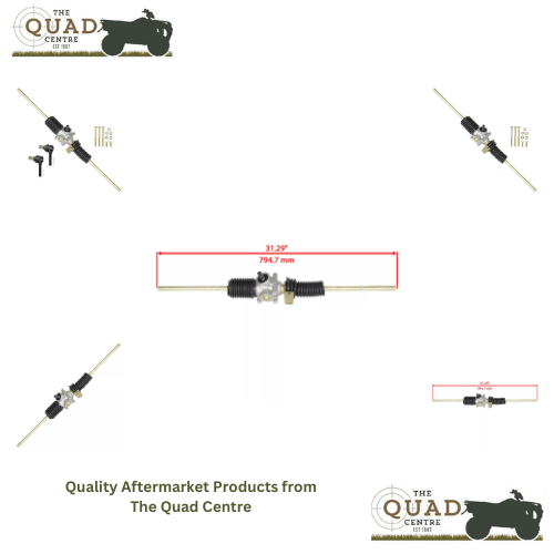 John Deere Steering Rack + Track Rod Ends AM135374 HPX Gator - Price ...
