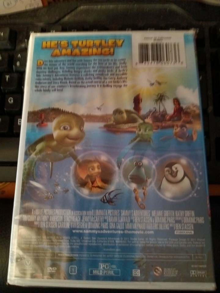A Turtle Tale: Sammy Adventures DVD Kids Family Movie Sealed | eBay