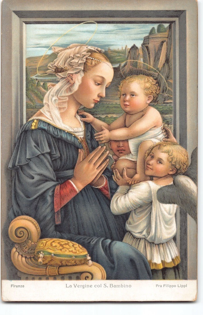 Fra Filippo Lippi Madonna Adoring Christ