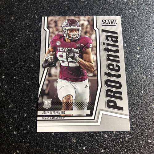 Jalen Wydermyer RC 2022 Panini Score Football Protential #P-JAW NFL ...