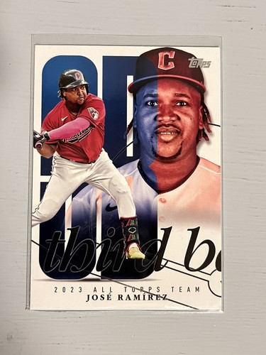 Jose Ramirez 2023 All Topps Team Insert (ATT-7) 2024 Topps Series 1 | eBay