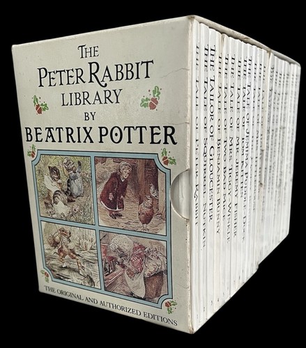 The Peter Rabbit Library By Beatrix Potter - Complete Hardcover Set ...