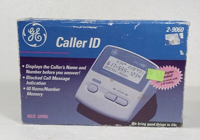 Vintage General Electric GE Caller ID Model 2-9060 | eBay