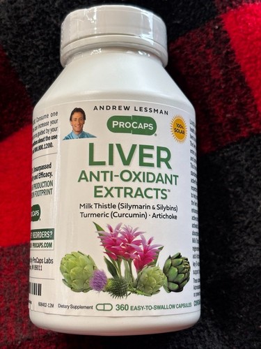 Andrew Lessman Liver Anti-Oxidant Extracts 360 Capsules 10/30/2028 | eBay