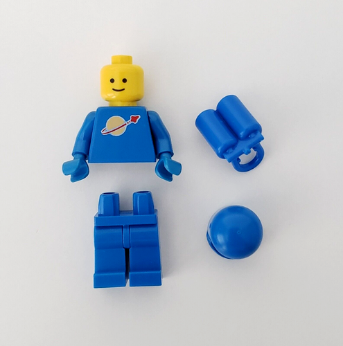Brand New Lego Blue Spaceman Minifigure Never Assembled Classic Space ...
