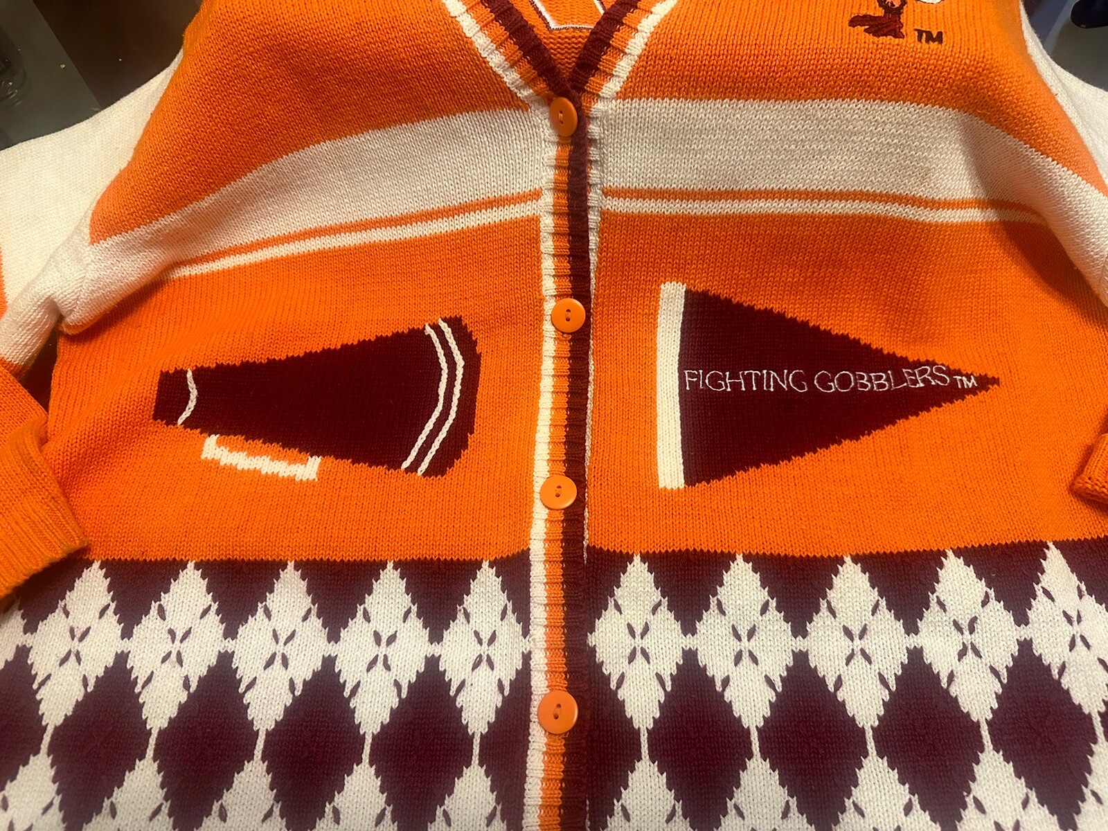 Rare 1980’s Birch Bros Vintage Virginia Tech Hokies … - Gem