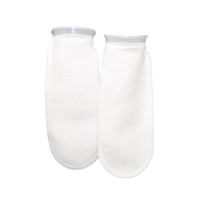 2 Packs High Quality 200 Micron Felt Filter Sock with Plastic Ring 4x13 ...