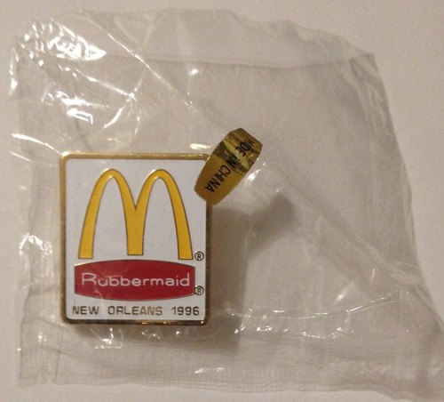 PIN'S MC DONALD'S - RUBBERMAID NEW ORLEANS 1996 - SIGNÉ THE PIN CENTER ...