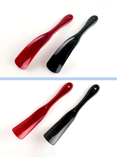 2x Shoe Horn TYGA Plastic Portable Shoe Horns Snap-Proof Flexible ...