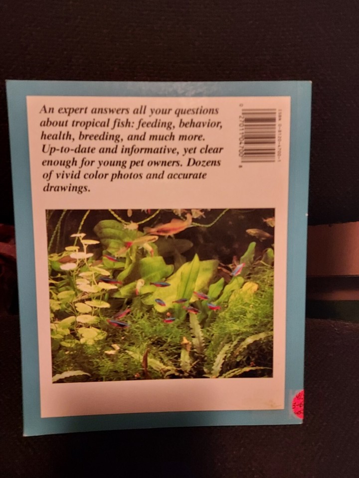 Barron's Pet Owner's Manuals: Tropical Fish : A Complete Pet Owners ...