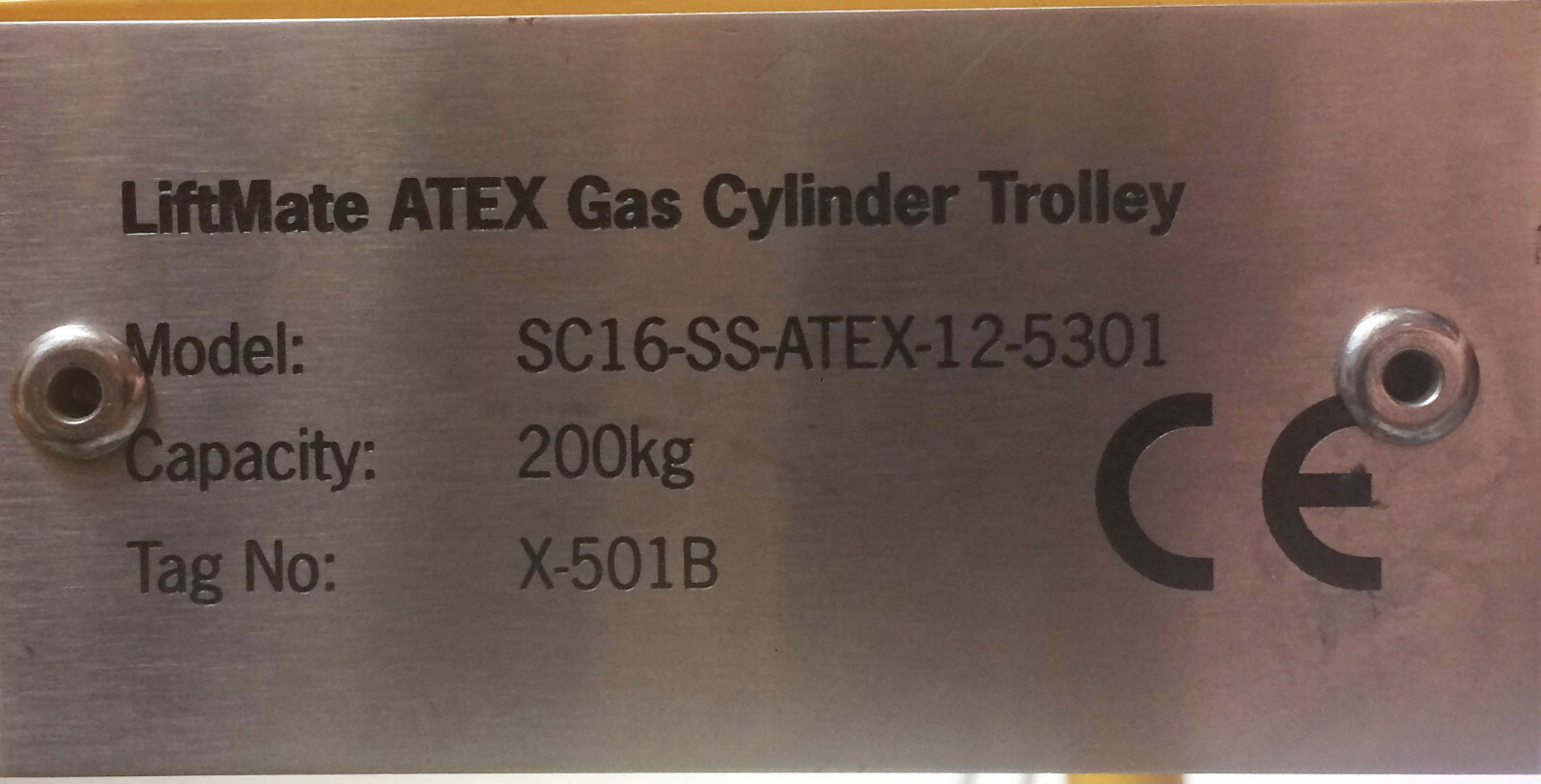 Stainless Steel ATEX Approved Gas Bottle | Grelly UK