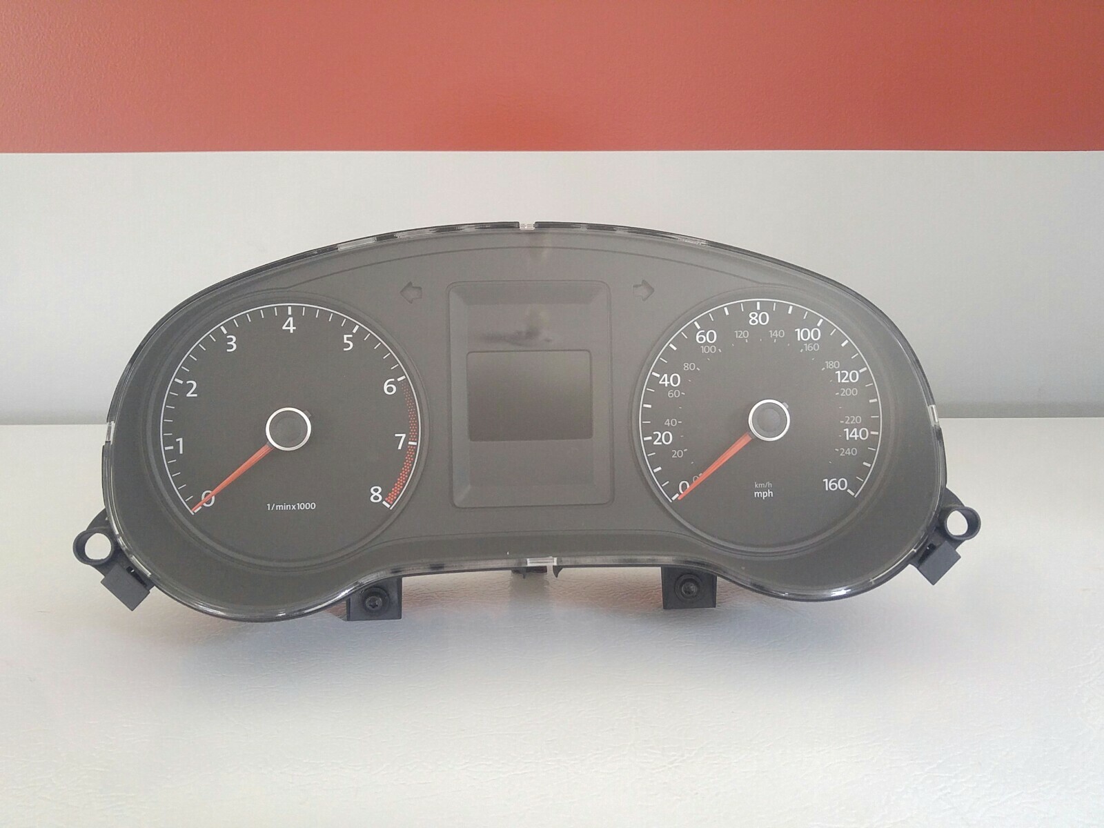 2011 Volkswagen Jetta Mk6 Guage Cluster Instrument Panel Speedometer ...