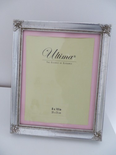 New Ultima ~The Essence of Elegance~ Silver Tone 8" X 10" Picture Frame ...
