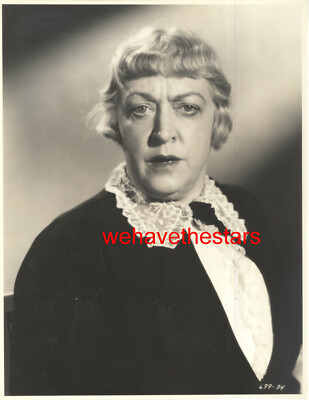 VINTAGE Lucille Gleason CHARACTER ACTRESS '37 NAVY BLUES Publicity ...
