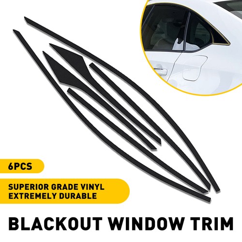 Chrome Delete Overlay Blackout For 2018-22 Honda Sedan Accord Window ...