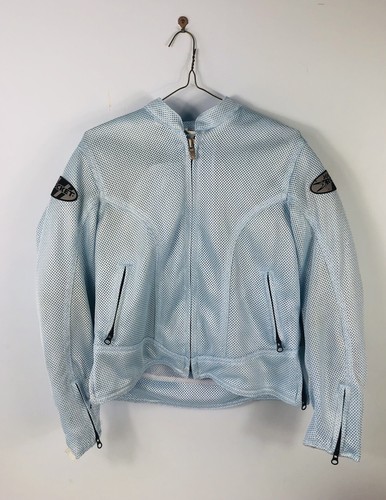Joe Rocket Rocket Girl Womens Padded Mesh Motorcycle Racing Jacket Size ...