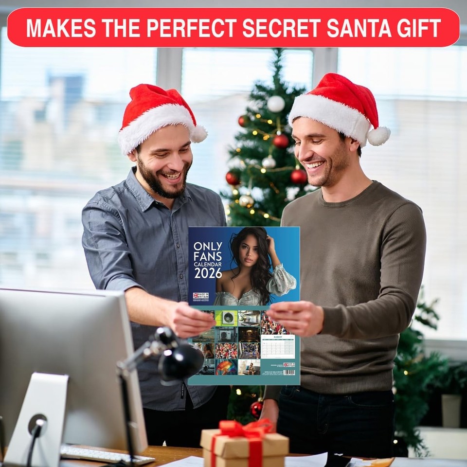 Secret Santa Gifts for Men – Funny Only Fans 2026 Wall Calendar Joke ...