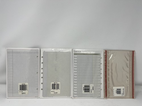 Day Runner Planner Refill 3 Types Pouch, Note Pad & To Do Refill3/7 ...